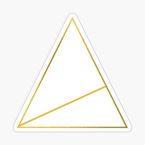 "Pyramid" Sticker for Sale by Baptiste-C | Redbubble
