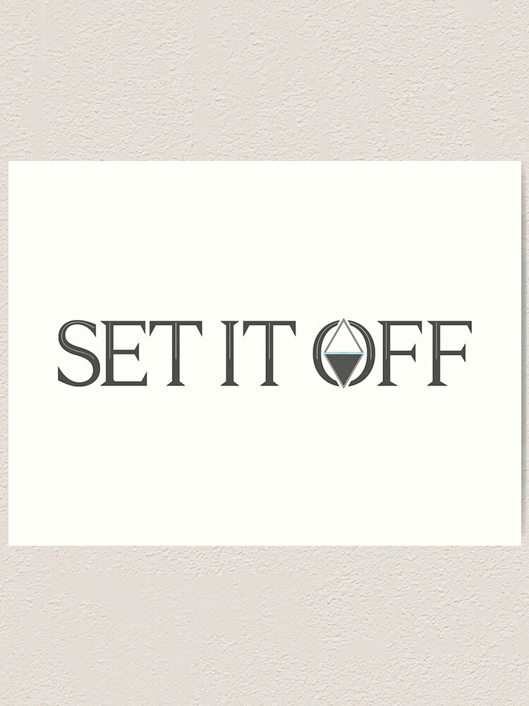 "Set It Off Logo" Art Print by summerfreeze | Redbubble