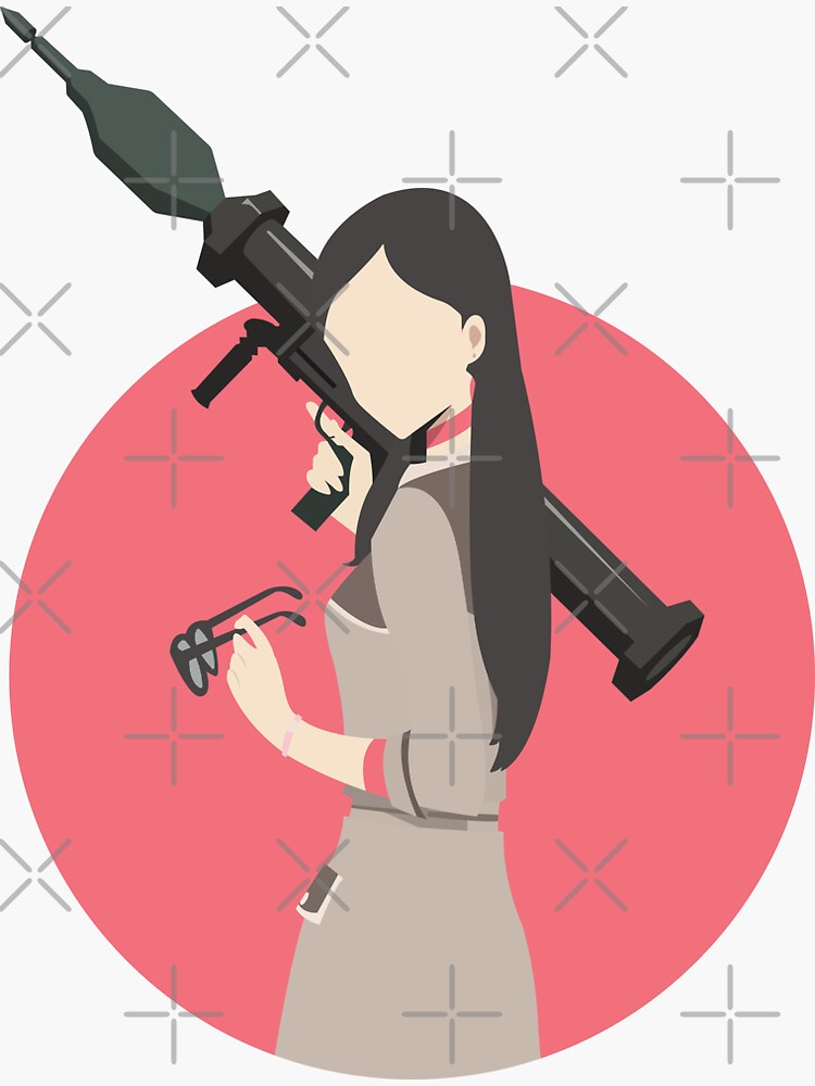 "Fugo Keiji Balance: Unlimited Suzue Kambe Flat Design" Sticker by ...