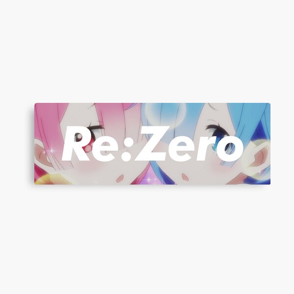 "Rem Ram - Re:Zero - Banner 1" Canvas Print for Sale by Chumbo21 ...