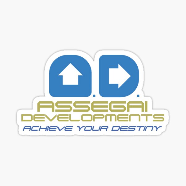 "WipEout - Team Assegai" Sticker by Razorwind1101 | Redbubble