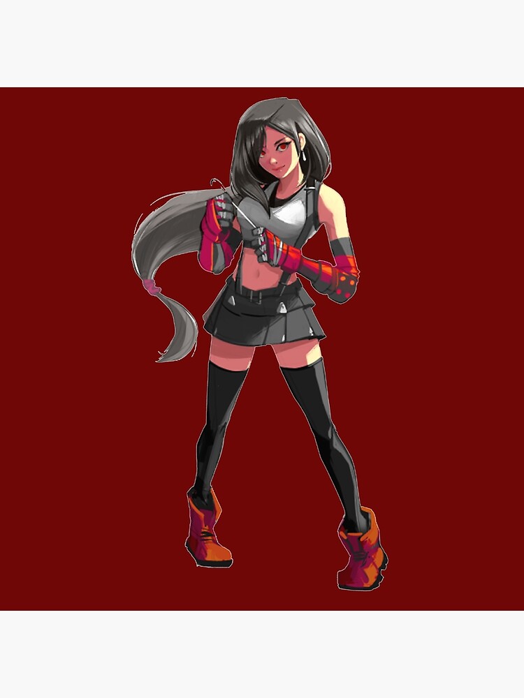 "Final Fantasy 7 Tifa Lockhart" Poster by CassidyCreates | Redbubble
