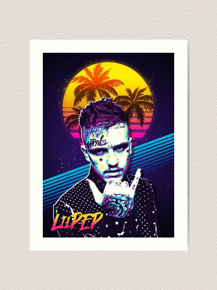 "Lil Peep Poster Original Design" Art Print by nmrkdesigns | Redbubble