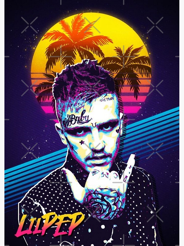 "Lil Peep Poster Original Design" Art Print by nmrkdesigns | Redbubble