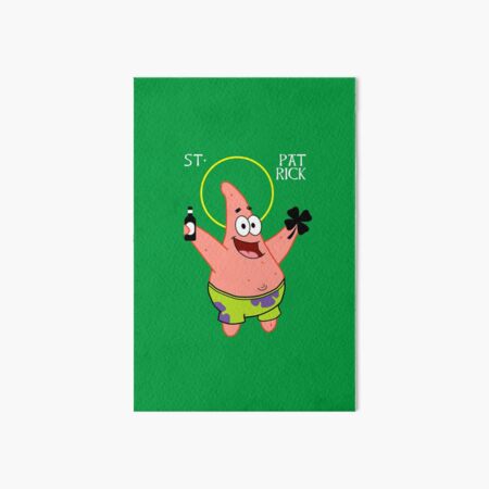 "Saint Patrick Star" Art Board Print by Eurozerozero | Redbubble