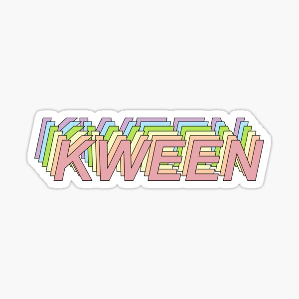 "Kween" Sticker for Sale by LordNeckbeard | Redbubble