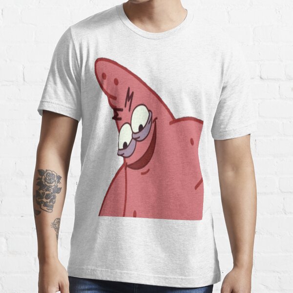 "Patrick Star Sinister Meme" T-shirt for Sale by Azpekt | Redbubble ...