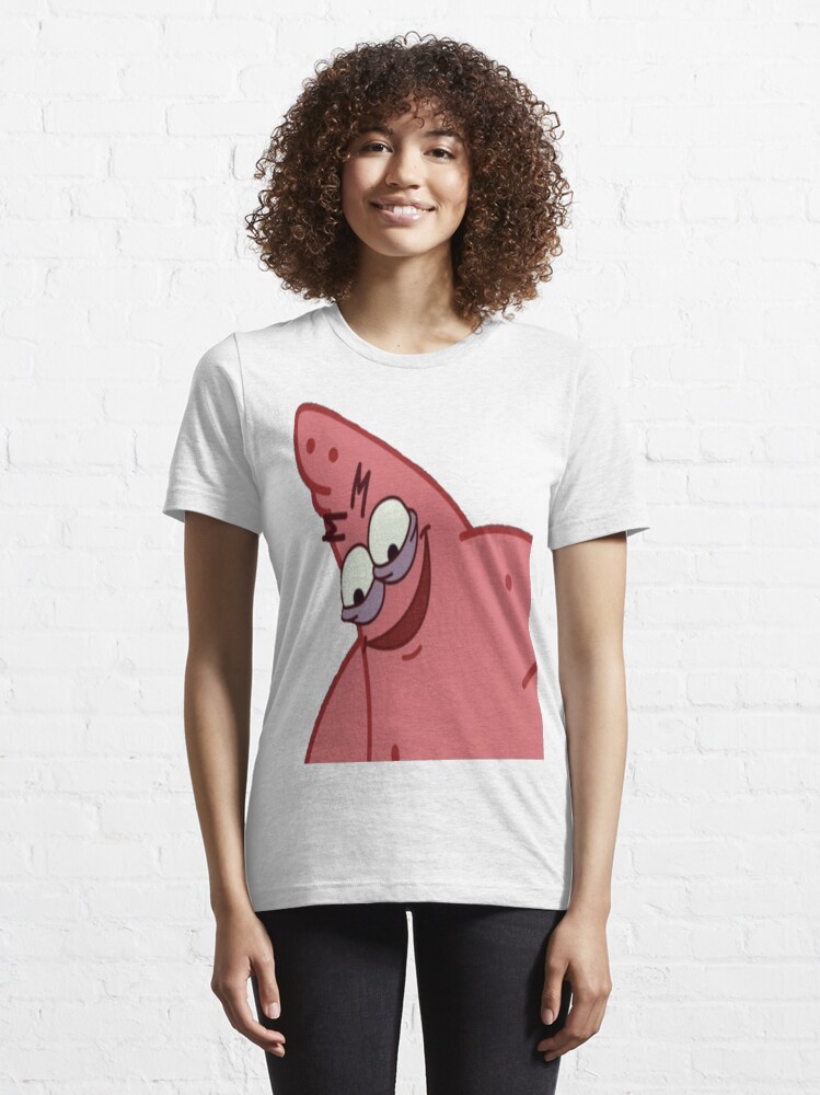 "Patrick Star Sinister Meme" T-shirt for Sale by Azpekt | Redbubble ...