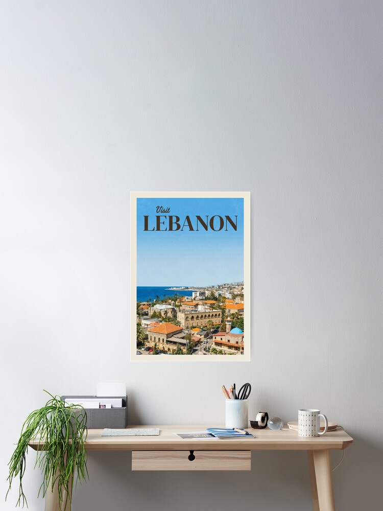 "Visit Lebanon" Poster for Sale by Mercury Club | Redbubble