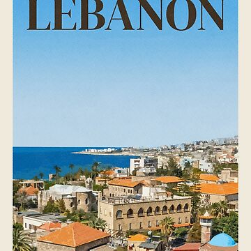 "Visit Lebanon" Poster for Sale by Mercury Club | Redbubble