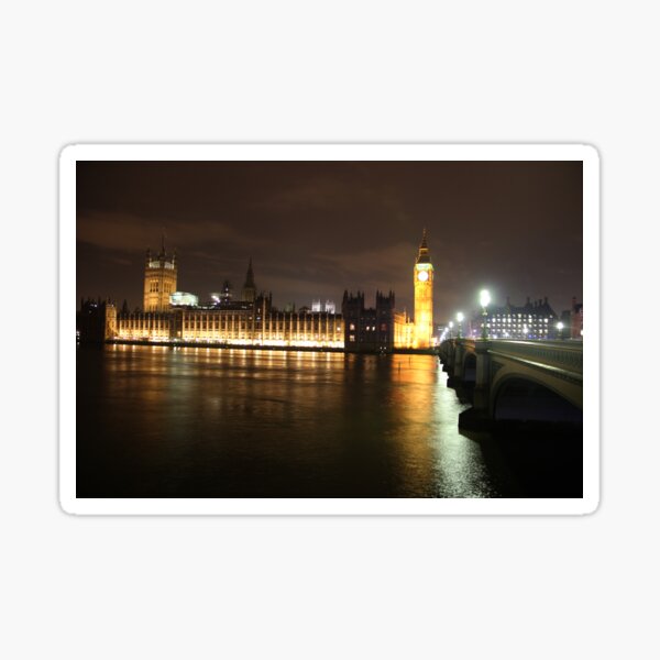 "House of Parliament " Sticker by redbubbledave22 | Redbubble