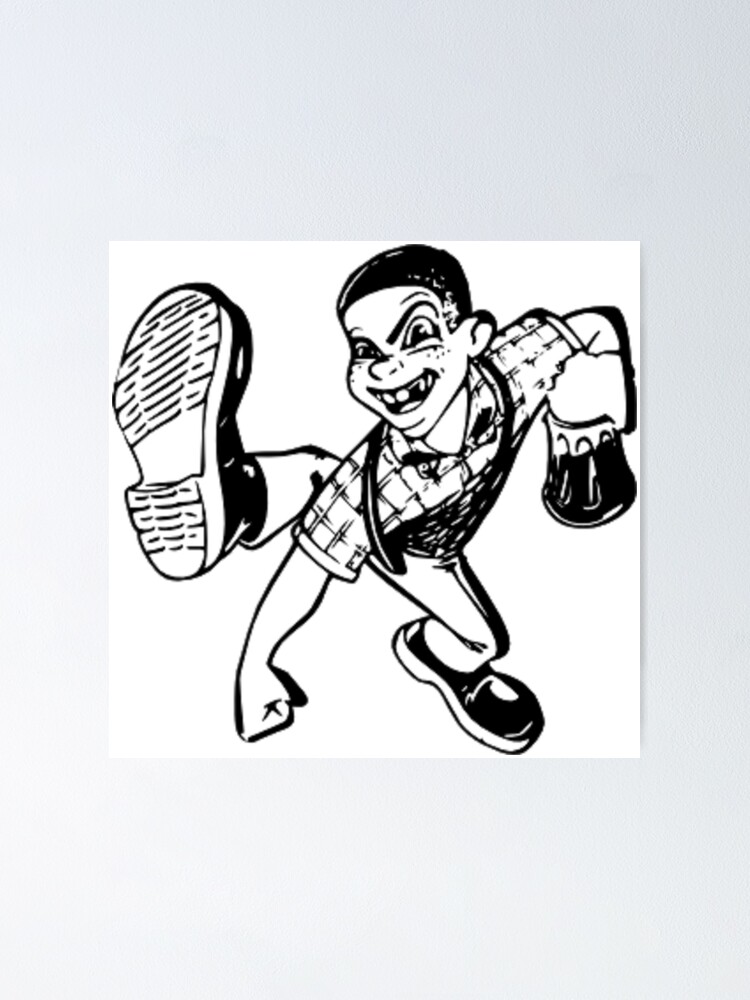 "Rough boy skinhead" Poster by ClecleDesign | Redbubble