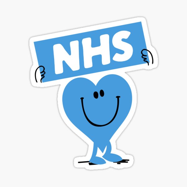 "Thank You NHS" Sticker for Sale by PaletteDesigns | Redbubble