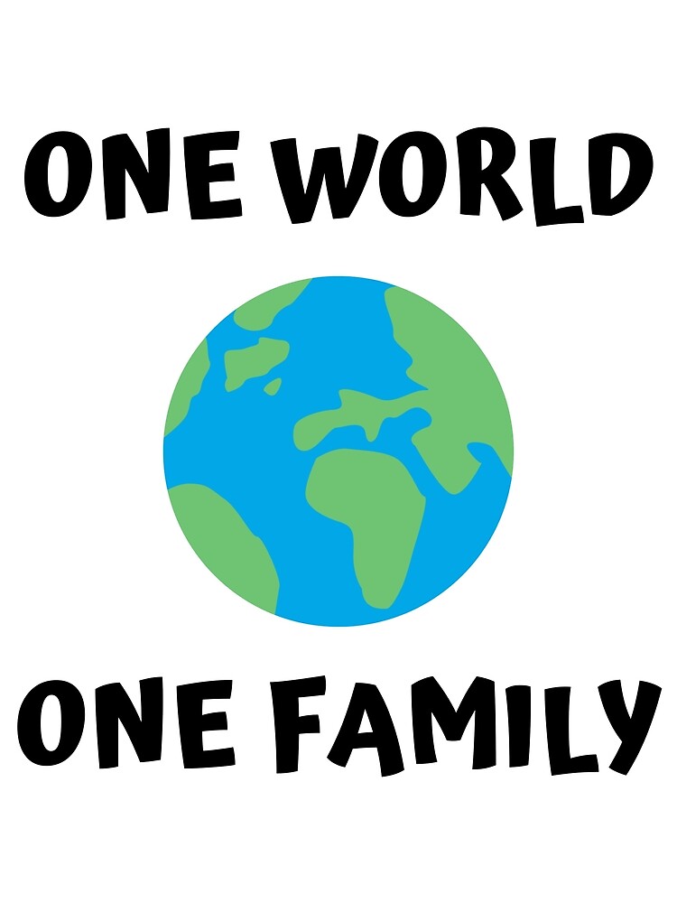 "One World One Family, World Refugee Day" Poster for Sale by Sinsea ...
