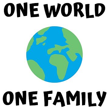 "One World One Family, World Refugee Day" Poster for Sale by Sinsea ...