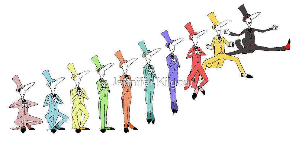 "10 Lords a-Leaping" by Jennifer Kilgour | Redbubble