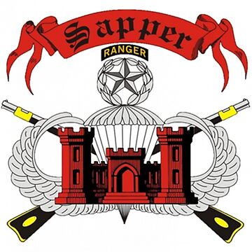 "US Army Sapper Ranger Logo" Magnet for Sale by bradleyscallops | Redbubble