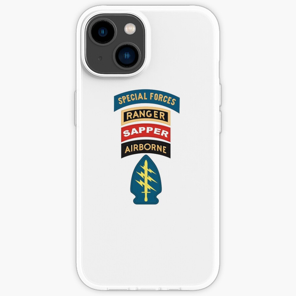 "Special Forces, Ranger, Sapper, Airborne patch" iPhone Case for Sale ...