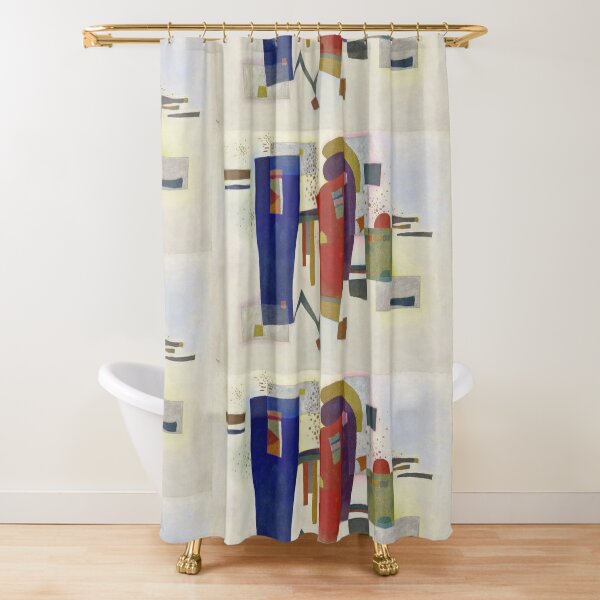 "Wassily Kandinsky - Accompanied Contrast" Shower Curtain for Sale by ...
