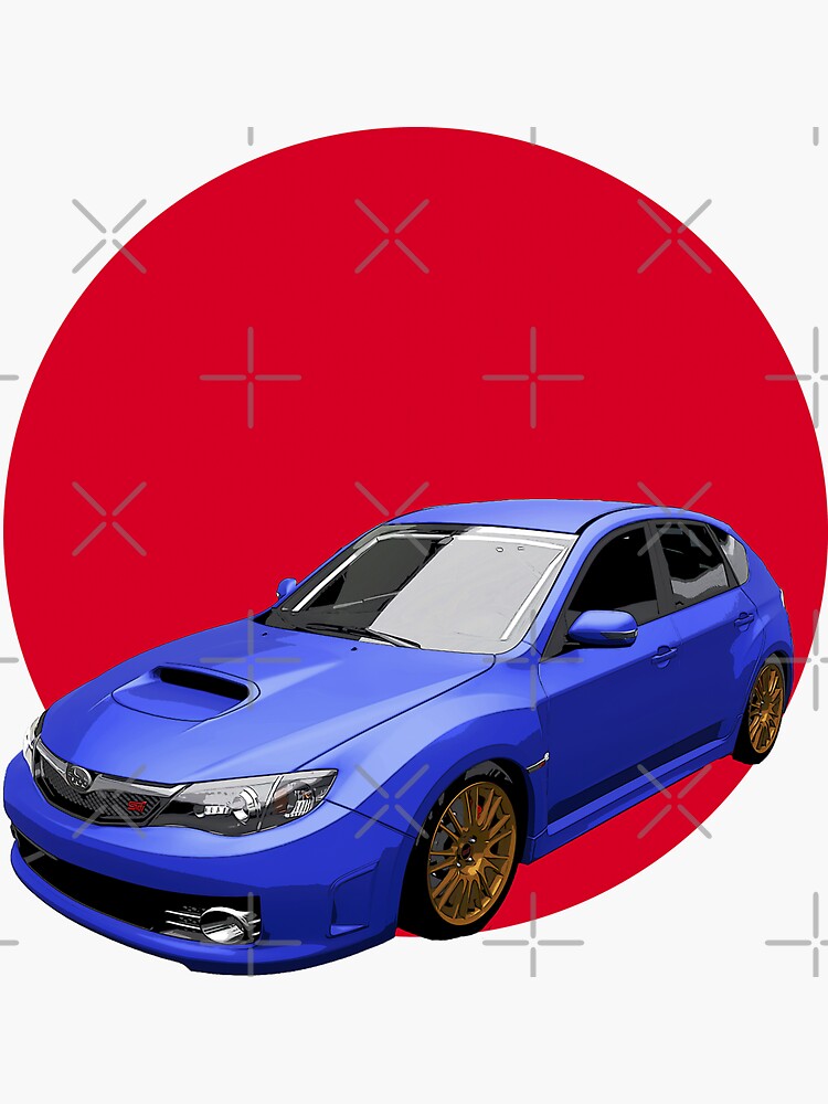 "Subaru Impreza WRX STI Stink Eye Hatchback" Sticker for Sale by ...
