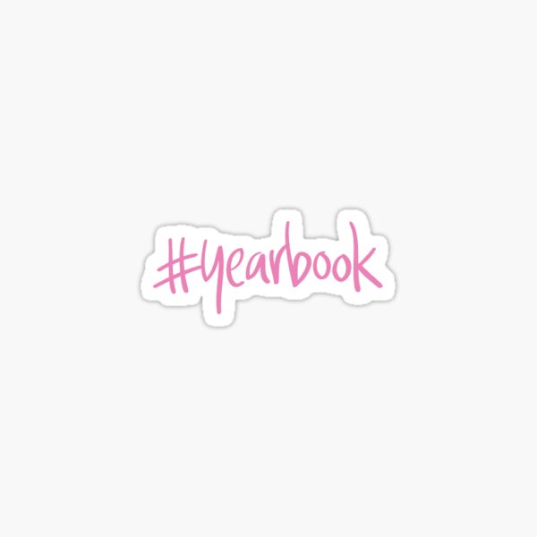 "#yearbook sticker" Sticker for Sale by DoraTeo16 | Redbubble