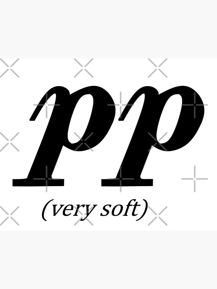 "PP- very soft" Poster for Sale by PigNose | Redbubble
