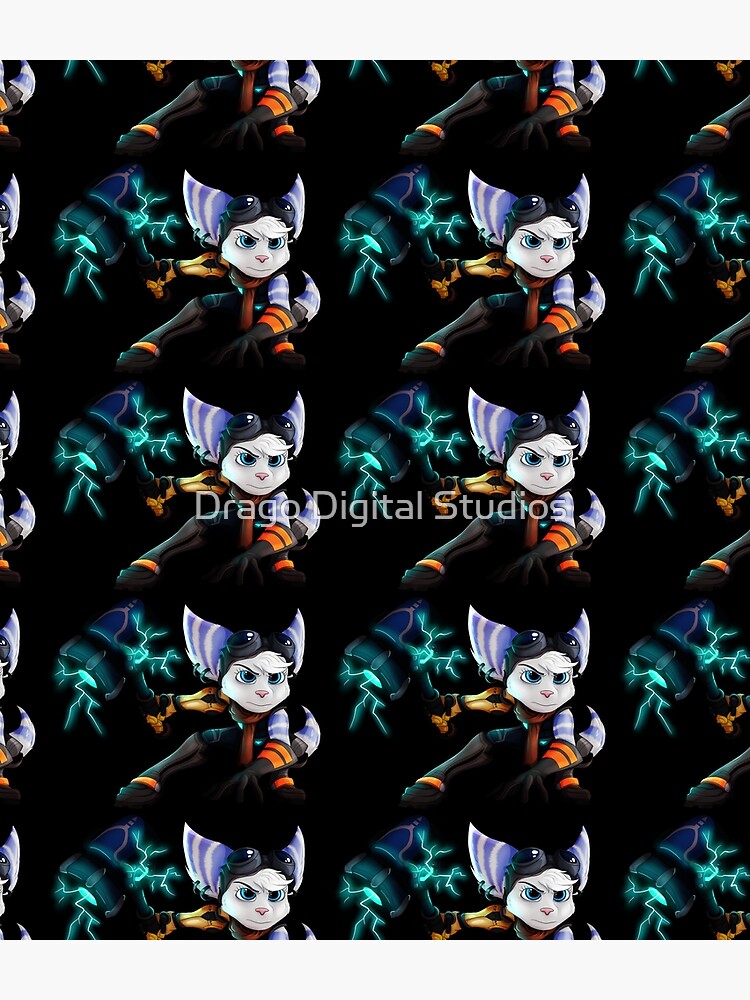 "Rivet, Lombax Girl - Rift Apart" Backpack by DragonessAnim | Redbubble