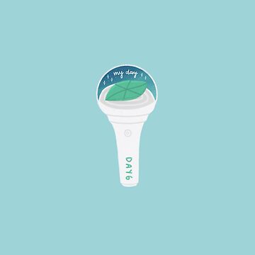 "my day + day6 light stick" Sticker for Sale by vaneyyik | Redbubble