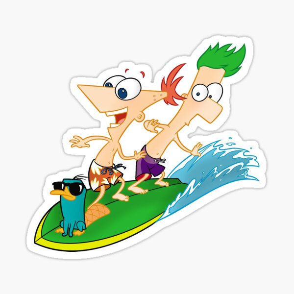 Phineas And Ferb Stickers | Redbubble