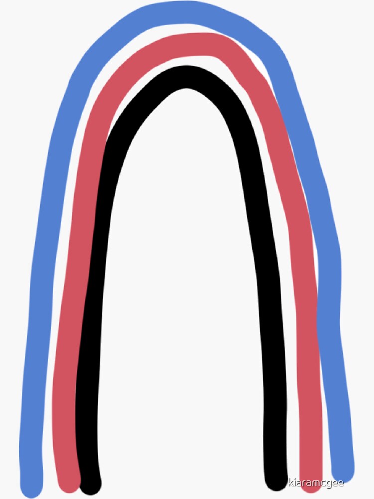 "PRIDE Polyamorous Rainbow" Sticker for Sale by kiaramcgee | Redbubble