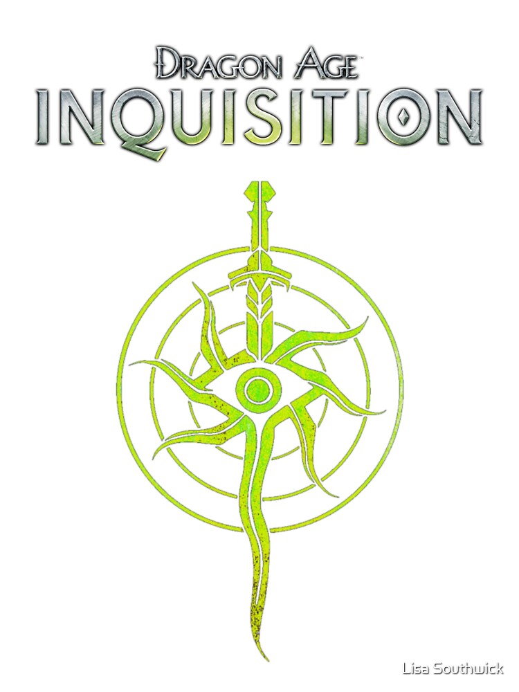 "Dragon Age Inquisition Logo" Sticker by lh760298 | Redbubble