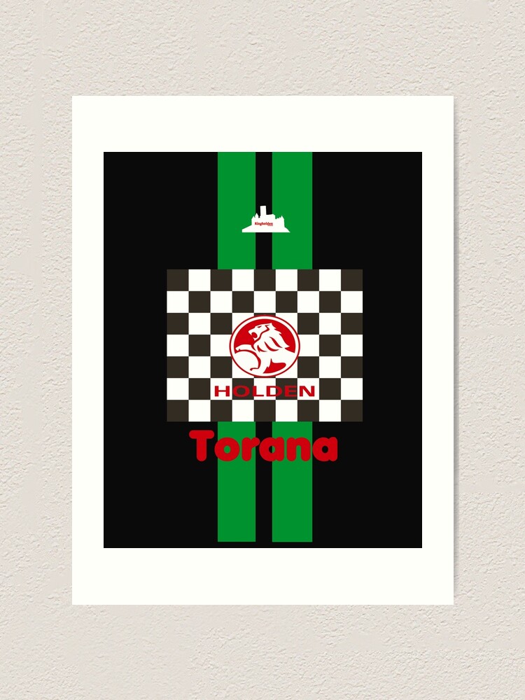 "Holden Torana Vintage Racing Logo" Art Print by Ringholden | Redbubble