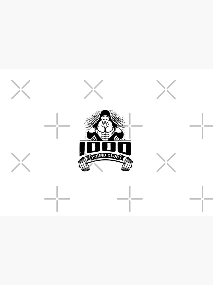 "1000 Pound Club product Gym & Powerlifting design Gift" Water Bottle ...