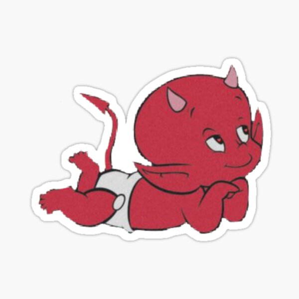 "Devil" Sticker for Sale by emilylao | Redbubble