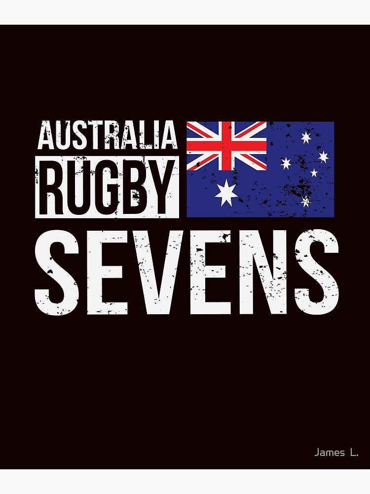 "Australia Rugby Sevens 7s Proud Fans Of Aussie Team graphic" Canvas ...