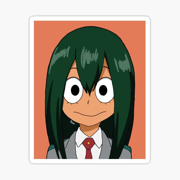 Tsuyu Asui Stickers | Redbubble