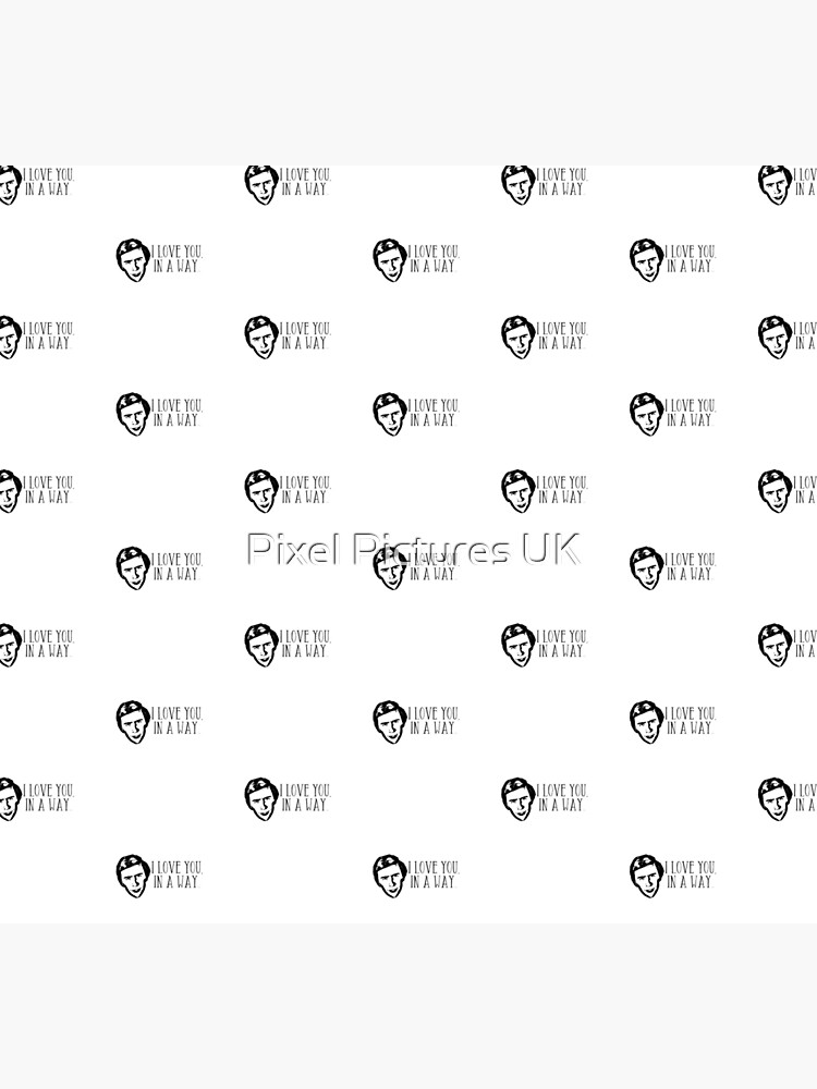 "I Love You, In A Way.. Alan Partridge Romantic Quote" Socks by ...