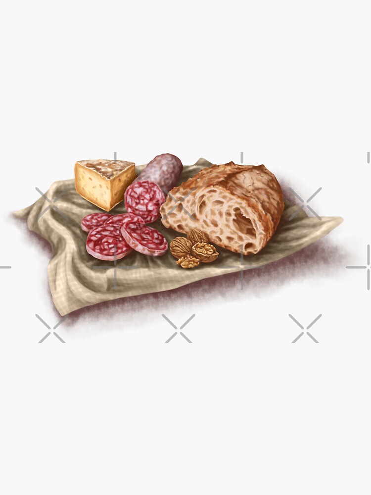 "Food Rations - 5e Series" Sticker for Sale by asmallpotato | Redbubble