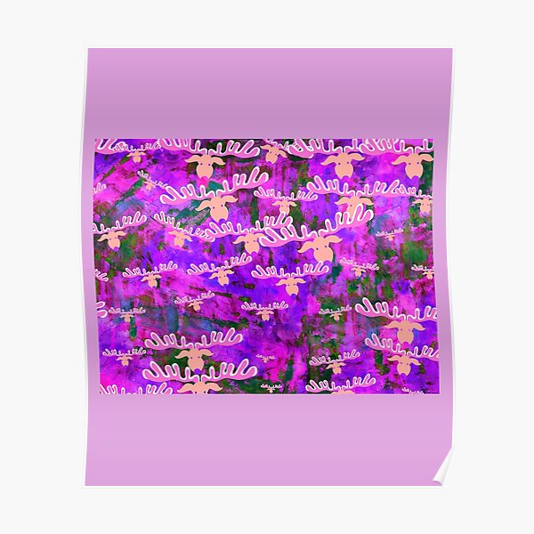 "Pattern With Purple Color" Poster by abshir | Redbubble