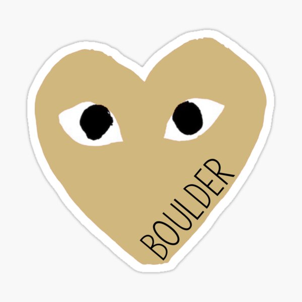"boulder" Sticker by sophieromiller | Redbubble