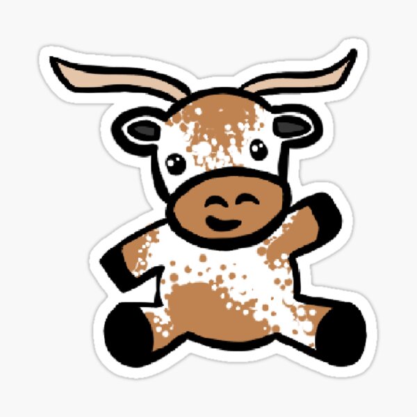 "Bevo Univeristy of Texas at Austin" Sticker by Chuntao1 | Redbubble