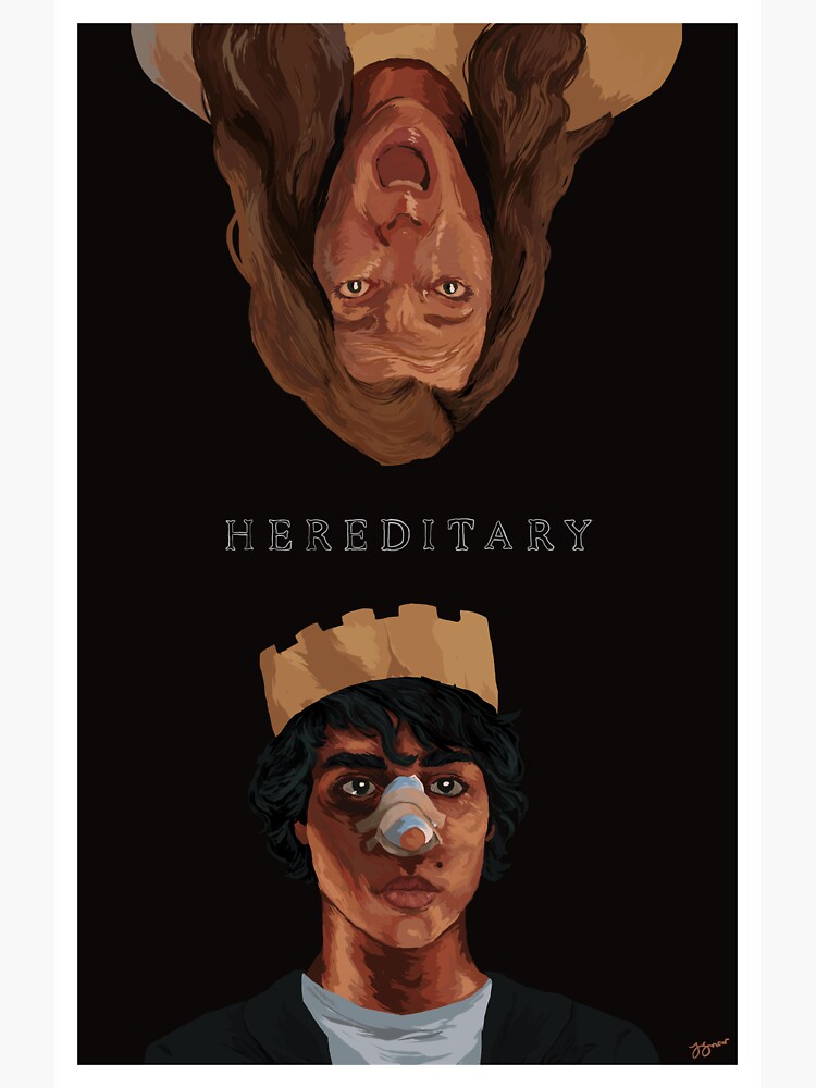 "Hereditary" Sticker for Sale by Someart | Redbubble