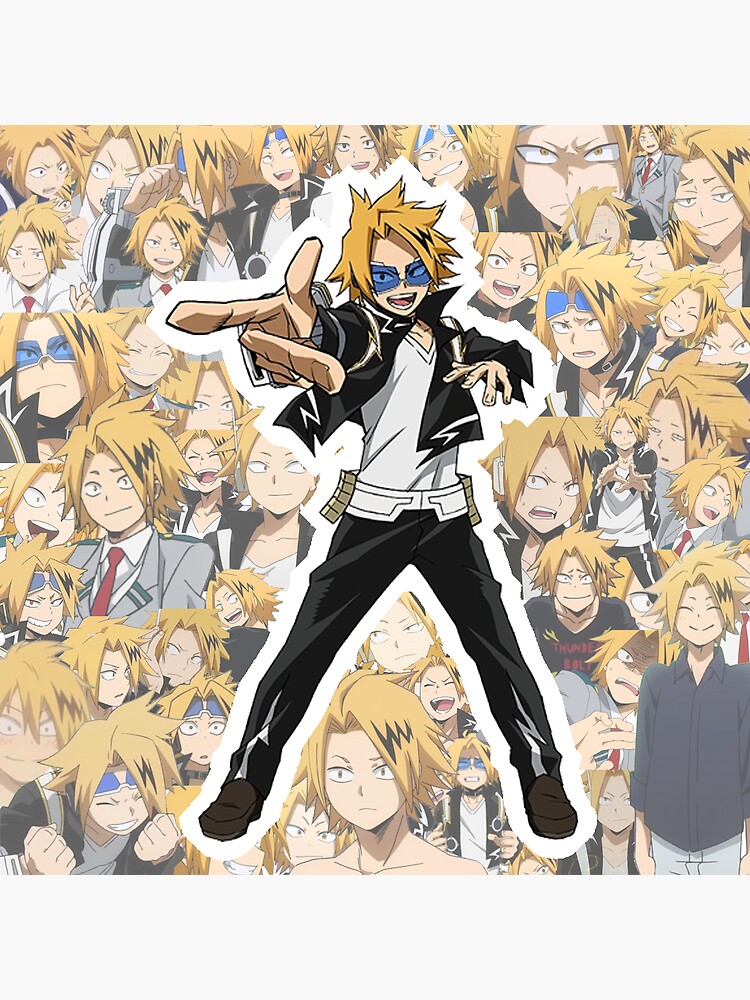 "Kaminari Collage" Sticker by eatfruittt | Redbubble