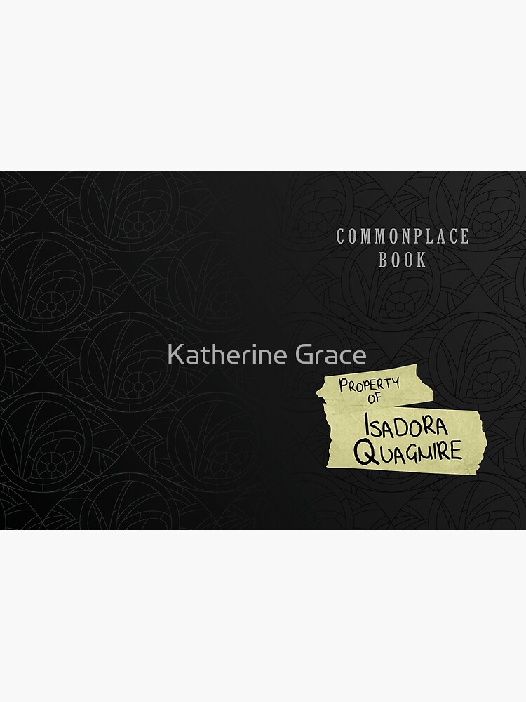 "Isadora Quagmire's Commonplace Book" Hardcover Journal for Sale by ...