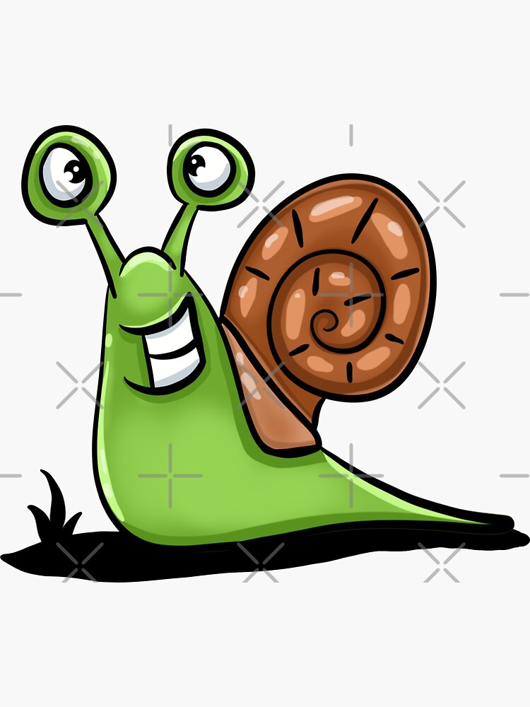 "snail" Sticker by harryurb | Redbubble
