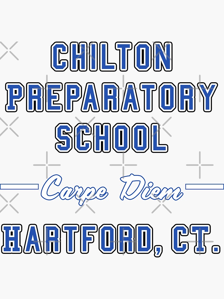"Chilton Prep School" Sticker for Sale by hs-selina | Redbubble