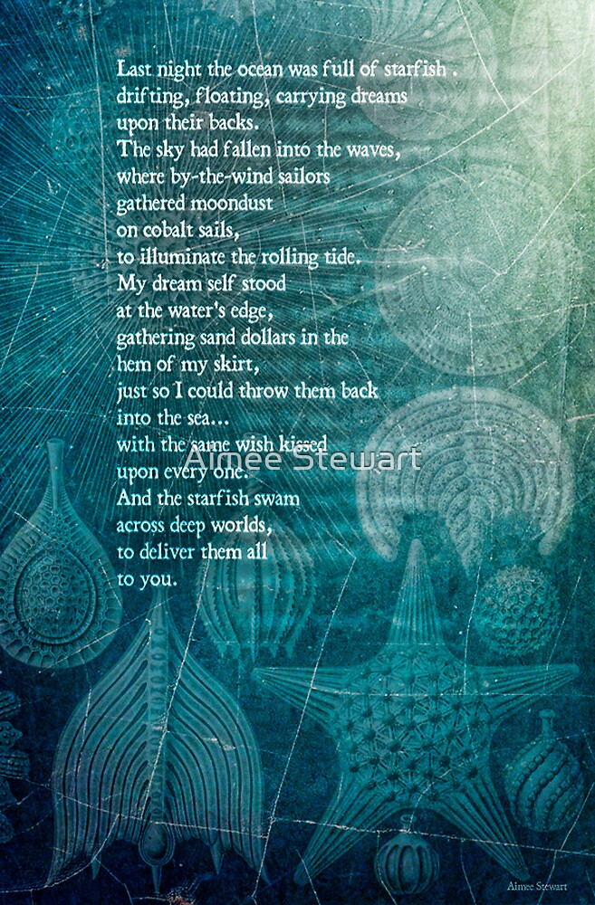"Wished Upon - a poem" by Aimee Stewart | Redbubble