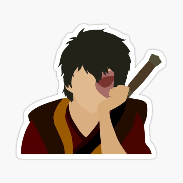 "Zuko Avatar the Last Airbender" Sticker for Sale by madeline-ad ...