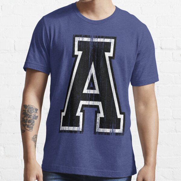 "Big Varsity Letter A" T-shirt by adamcampen | Redbubble