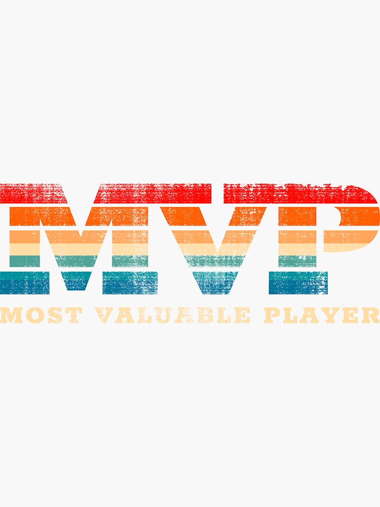 "MVP" Sticker for Sale by Mirumitsu | Redbubble